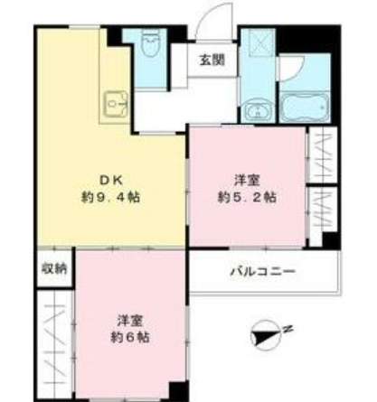 シェルマンド毛馬 最上階5F 1LDK JRおおさか東「城北公園通」徒歩4分 | 株式会社 Hana Housing
